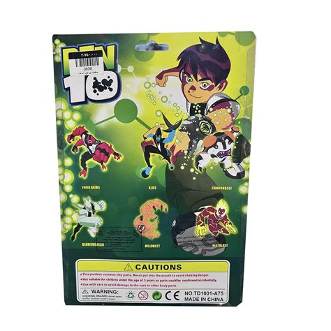 ساعت مچی بن تن همراه با 6 فیگور ارمغان کودک