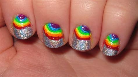 Todo Unhas Diseño De Uñas De Colores Uñas Arco Iris Rainbow Nail