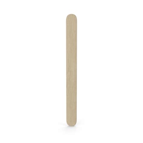 Premium Photo 3d Rendering Wooden Ice Cream Sticks Isolated On A