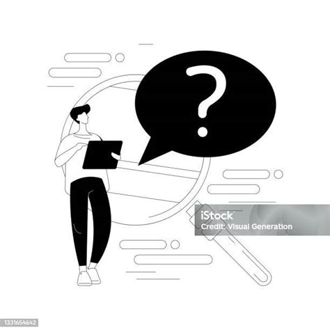 Faq 추상 개념 벡터 일러스트레이션 질문하기에 대한 스톡 벡터 아트 및 기타 이미지 질문하기 질의응답 물음표 Istock