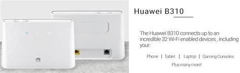 Huawei B310 Unlocked 4G/LTE Super Fast Wi-Fi Router- Genuine UK ...