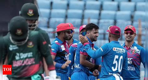 Bangladesh Vs Afghanistan 2nd Odi Live Cricket Score Updates The