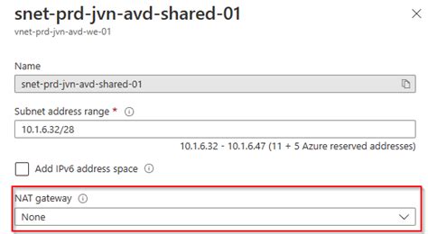 deploy an azure nat gateway for the outbound azure virtual desktop