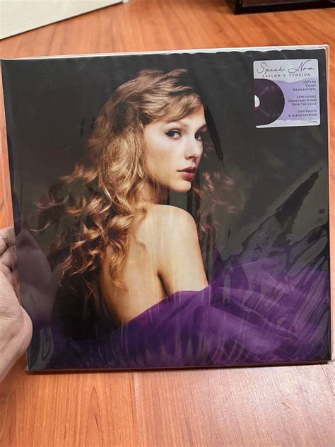 Taylor Swift Speak Now Violet Marbled Vinyl Hobbies And Toys Music
