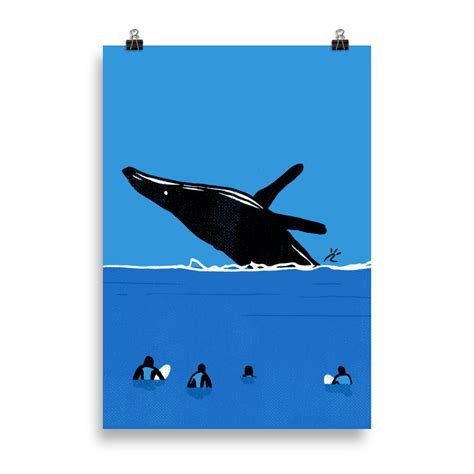 Impresión Digital Whale Raulcasadoart