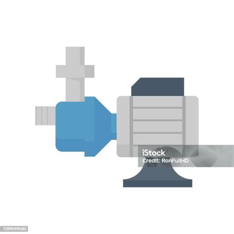 제어 분배 및 공급 물 오일 및 가스용 물 펌프 벡터 아이콘 설계 물 펌프에 대한 스톡 벡터 아트 및 기타 이미지 물 펌프 로켓 부스터 하수 처리장 Istock
