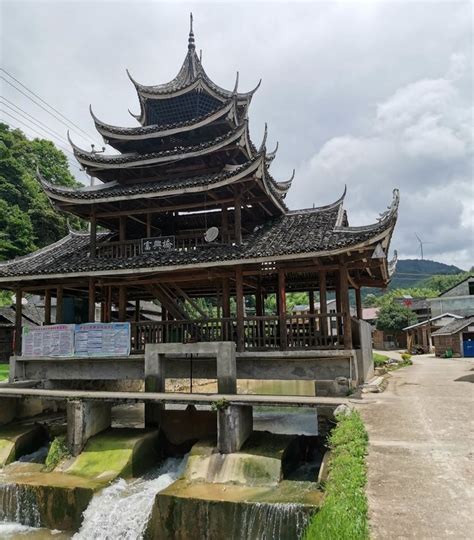 通道县万佛山镇山溪村富兴桥——【老百晓集桥】