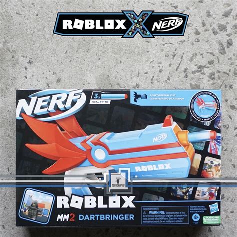 Jual NERF Roblox MM2 DARTBRINGER Dart Blaster Original Shopee Indonesia