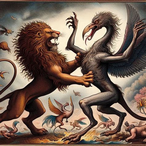 After Making Ai Art Of Tash I Made Him Fighting Aslan R Narnia