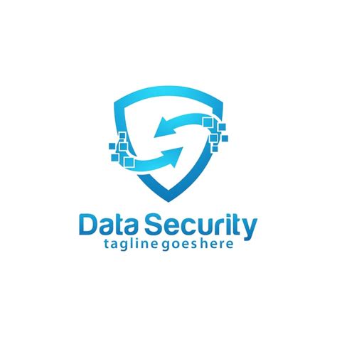 Premium Vector Data Security Logo Design Template