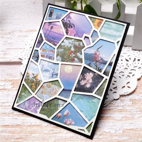 Inlovearts Split Pattern Background Board Cutting Dies