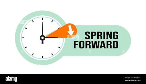 Spring Forward Web Banner Daylight Saving Time Begins Savings Time