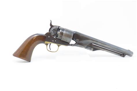 Lettered Us Army Shipped Civil War Colt Model 1860 Army Percussion