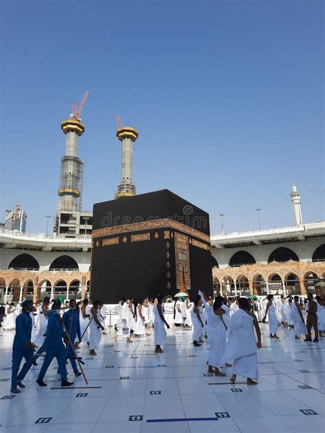 Beautiful Inside View Of Masjid Al Haram Mecca Editorial Image