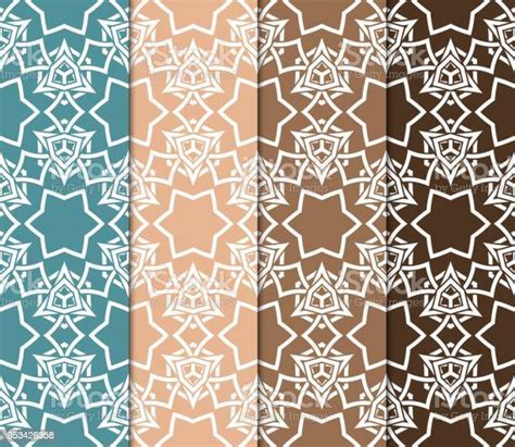 장식 꽃 완벽 한 패턴의 집합입니다 벡터 일러스트 레이 션 초대장 인사말 카드 벽지 인테리어에 대 한 0명에 대한 스톡 벡터 아트 및 기타 이미지 Istock