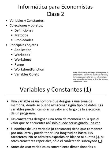 clase 02 pdf objeto informática variable informática