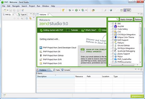Galeria Zdj Zrzuty Ekranu Screenshoty Zend Studio