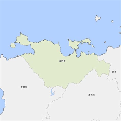 山口県長門市の地図 Map It マップイット