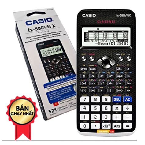 máy tính Máy tính Casio máy tính cầm tay FX 580VN X Máy Tính Học Sinh Cấp 2 Cấp 3 Máy Tính