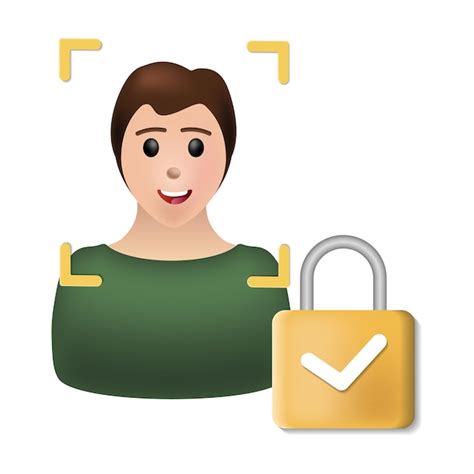 Premium Vector Authentication Icon 3d Illustration From Cybercrime