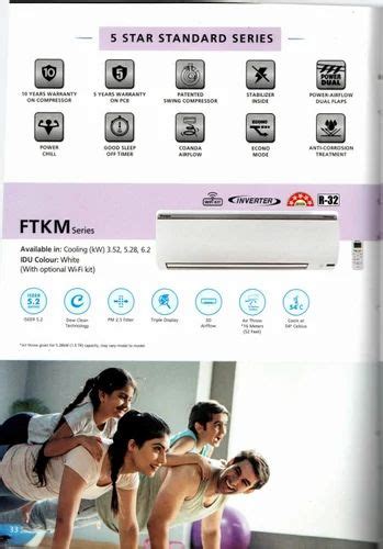 Daikin Ftkm50u Air Conditioner 5 Star At Rs 47000 00 Piece In Chennai