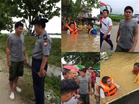 ရေဘေးသင့်ဒေသတွေအတွက် တကိုယ်တော်သွားရောက်လှူဒါန်းနေတဲ့ ဖိုက်စတားလူရွှင်တော်အောင်သော် Myanmarload