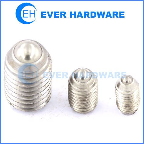 Ball Plunger Set Screw Grub Screw With Ball Bearing Stainless Steel