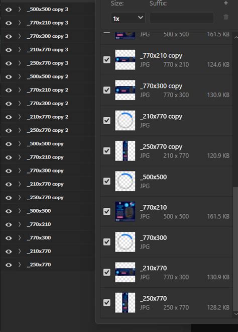 Solved Photoshop Multiple Artboards Export Issues Adobe Product