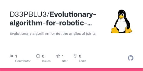 Github D33pblu3evolutionary Algorithm For Robotic Arm Evolutionary