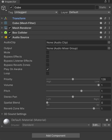 【unity】ゲーム音の再生・停止の基本操作 ばに日記