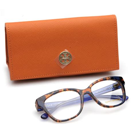 Ty 2079 1683 Blue Tortoise Eyeglasses Frame 51 16 135 B40mm By Tory