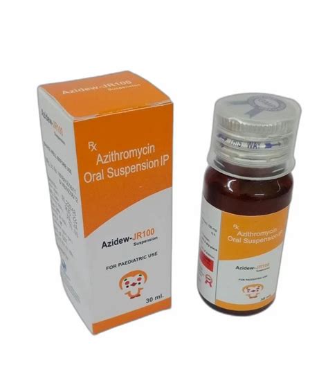 Azithromycin Oral Suspension 100 Mg Divine Dew Biotech Packaging Size 30ml At ₹ 70 Bottle In