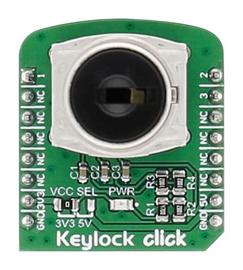 MIKROE 2564 Mikroelektronika Add On Board Keylock Click Board