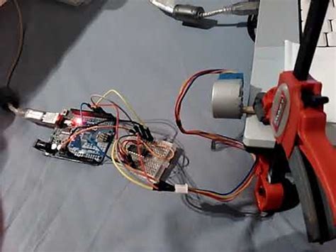 Arduino AccelStepper Bounce Demo YouTube