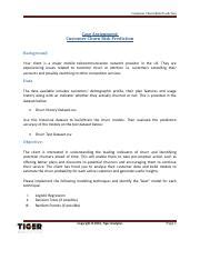 Customer Churn Risk Prediction Pdf Customer Churn Risk Prediction Case Assignment Customer