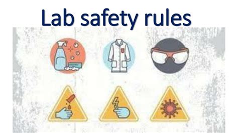 Lab Safety Rules Papas Fritas UDocz