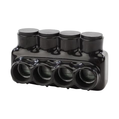 Polaris 750 250 Mcm Bagged Insulated Multi Tap Connector Black Ipld750