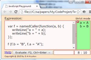 Named Arguments For JavaScript Functions Yet Another Approach