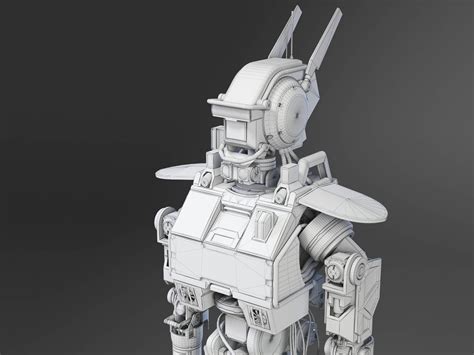 Chappie Robot 3d Model By Squir