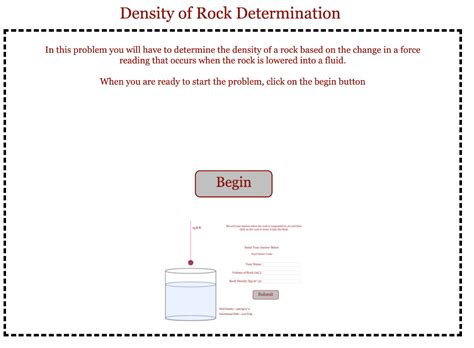 Solved Density Of Rock Determination In This Problem You Chegg Com