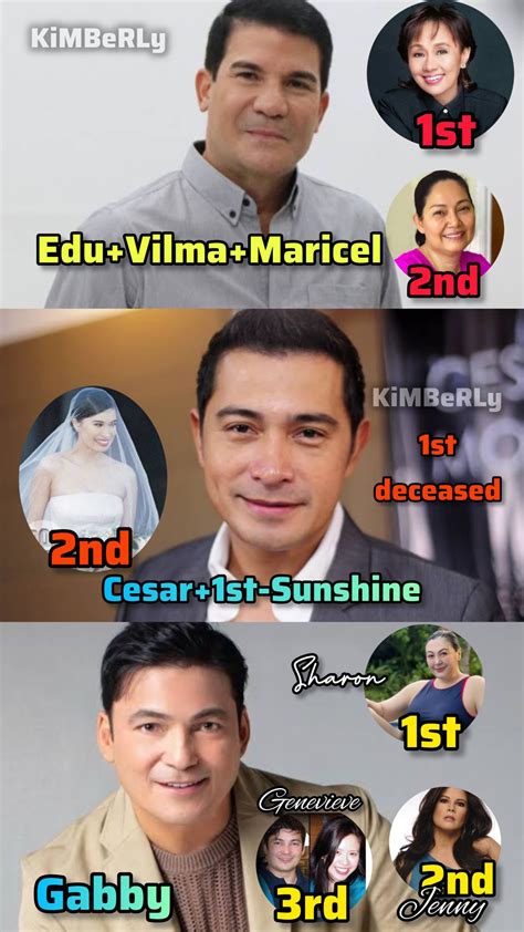 Kimberly Mga Artistang Mahigit Isang Beses Kinasal😲 Edu Manzano Has