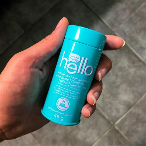 Hello Natural Peppermint Whitening Toothpaste Tablets Reviews Abillion
