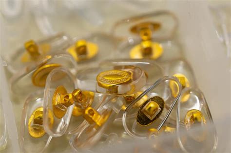 Premium Photo Eyeglass Parts With Screws Silicone Nose Pads