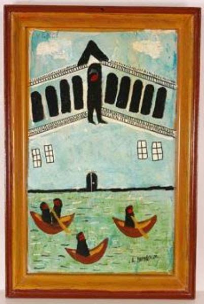 Venice By Aaron Birnbaum Artistus 1895 1998 At Slotin Folk Art