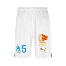 Short OM Ligue 1 Domicile Balerdi 2023 2024 Blanc Taille M Boutique
