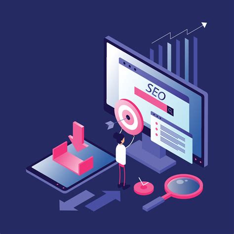 Search Engine Optimization Vector Vector Art At Vecteezy