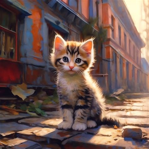 Котёнок с улицы Лизюкова создано в Шедевруме