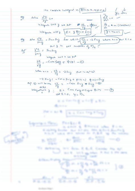 SOLUTION Partial Differential Equation Lecture 02 Studypool