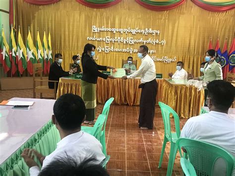 ဝိုင်းမော်မြို့၌ လယ်ယာမြေ လုပ်ပိုင်ခွင့်ပြုလက်မှတ်ပုံစံ ၇ ပေးအပ်ပွဲကျင်းပ Information And