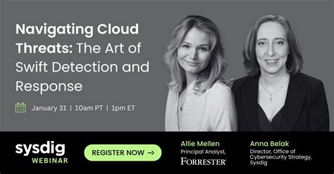 Join Sysdigs Webinar On Cloud Threats Sysdig Posted On The Topic Linkedin
